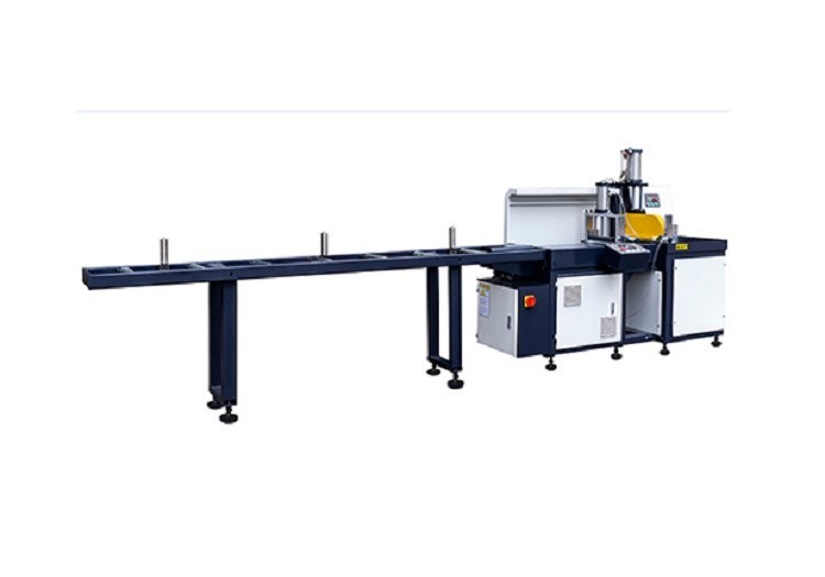 Automatic Single Head Aluminium Profile Cutting Machine Window Section ...